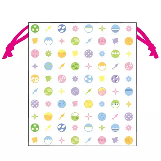 Bag (Character Cutter) MONOGRAM FOR PRIVATE CLOTHING drawstring bag ...