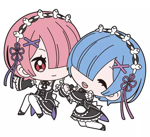 Key Holder Mascot (Character Actor) Ram & Rem 「 Re:ZeRo Starting Life ...