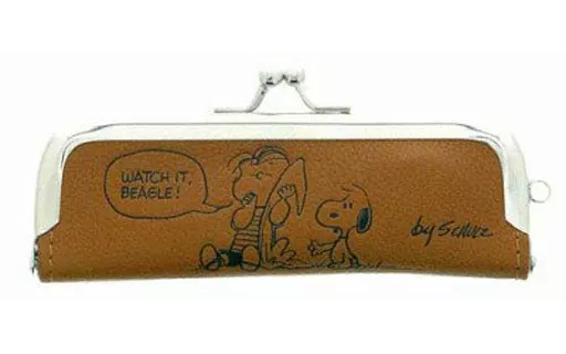 Snoopy (Brown) American-style 6 Inkan stamp case "PEANUTS" | Goods ...