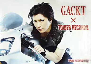 Poster Gackt "CD The Next Decade" Tower Record Purchase benefits ...