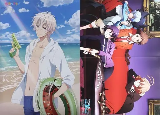 Double Sided A3 Pin Up Poster (folded in two) Takahashi Koto / Ensemble "FIRST LOVE MONSTER ...