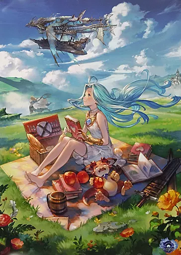 Poster B2 Poster A Luria & By (7th anniversary key visual) "GRANBLUE ...