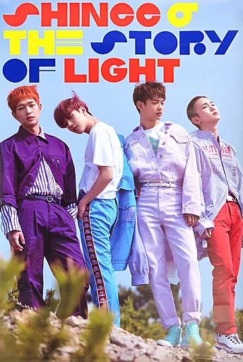 Poster (vertical) SHINee "CD The Story of Light EP. 2" first bonus | Goods / Accessories ...