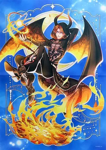 Moon Awakening A3 Cloth Poster Miya (Moon Awakening)' Maru KUJI 100 ...