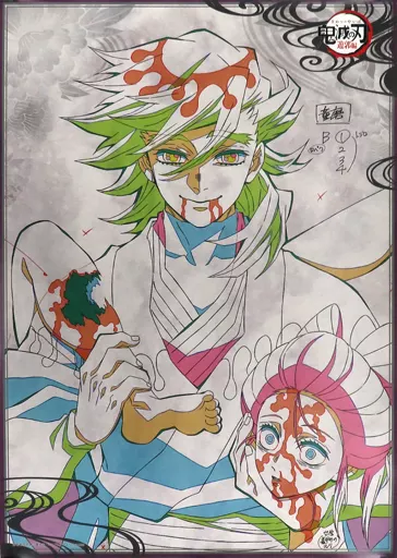 Poster B2 Original picture poster Doma "World Tour Showing Demon Slayer ...