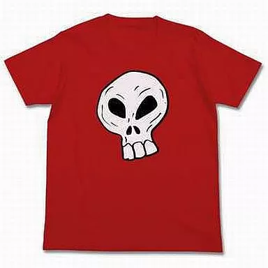 T-Shirt (Character Kuta) Ebisu Realism Shrimp Skull T-Shirt Red Size S ...
