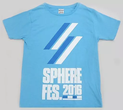 T-Shirt (Female idol) Sphere-Sphere-T-Shirt Blue M Size "LAWSON ...