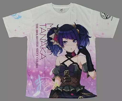 Bibi Taguchi official full graphic T-shirt, purple XL size "THE IDOLM ...