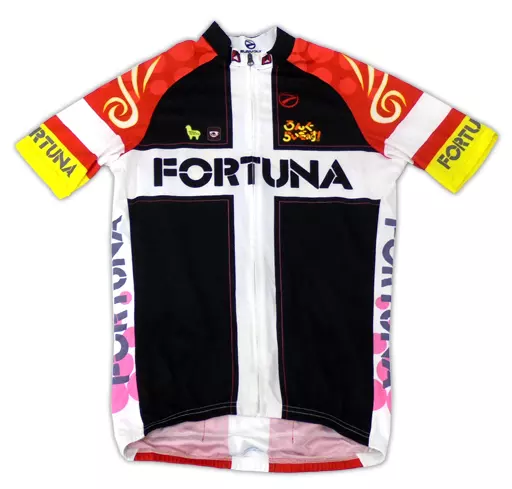 FORTUNA Cycle Jersey 2.0 Red x Black L Size "Long Riders!" | Goods ...