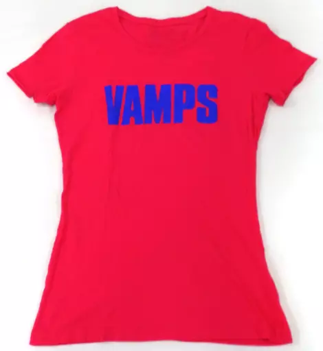 T-Shirt (Male idol) Vamps DAILY T-Shirt Pink L Size "Vamps LIVE 2009 ...