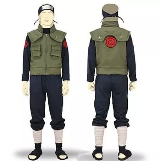 Clothing [Damaged] Jonin / Chunin Costume Set Men M 「 NARUTO - Naruto ...