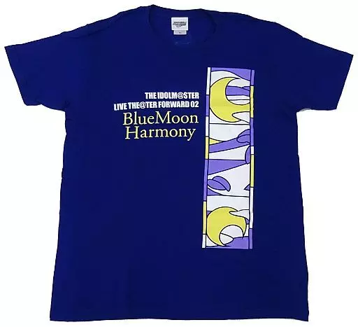 BlueMoon Harmony T-Shirt Navy Blue M Size 「 THE IDOLM@STER LIVE THE @ TER FORWARD 02 BlueMoon ...