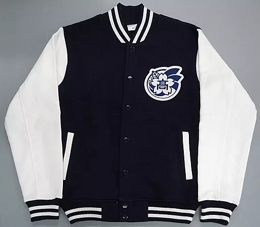 Clothing Poppin' Party stadium jacket! Navy blue L size "bAng Dream ...
