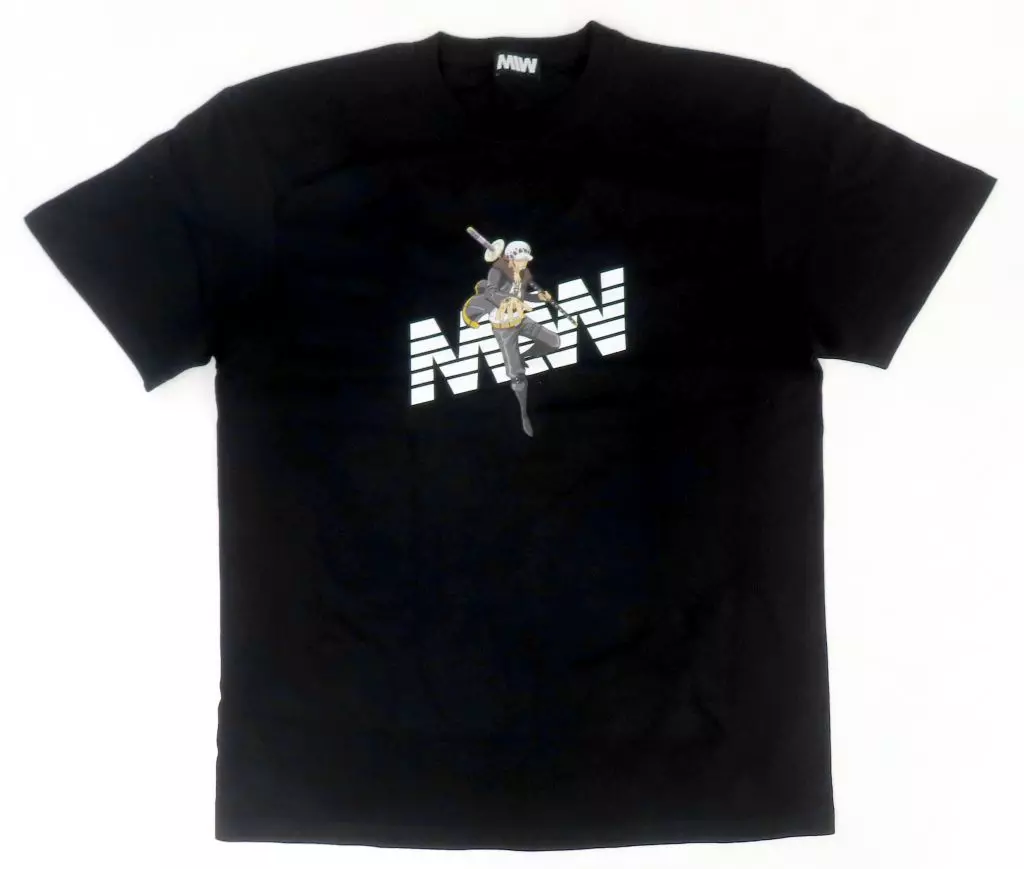 T-shirt Trafalgar Law T-Shirt Black XL Size "ONE PIECE Film RED×MIW ...