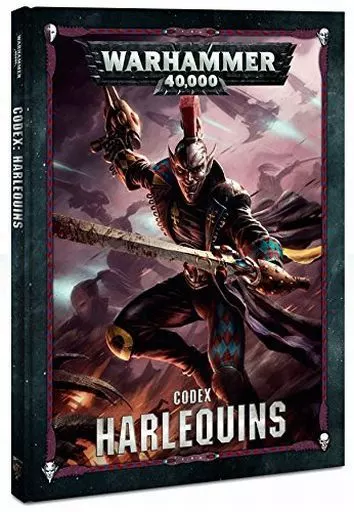 Miniature game Codex : Harlequins English version of Warhammer 40000 ...