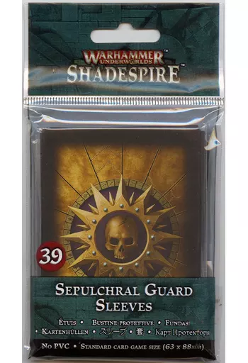 Miniature game Tomb Guard Sleeve (Gold) 「 Warhammer Underworld ...