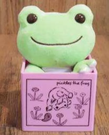 Fluffy Pickles in Box (Tampopo) Plush toy "Pickles the Frog - Frog ...
