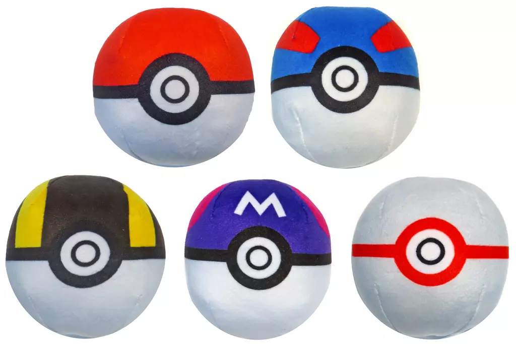 5-Kind Set Plush toy ~ Monster Ball Collection ~ vol. 4 "Pocket ...