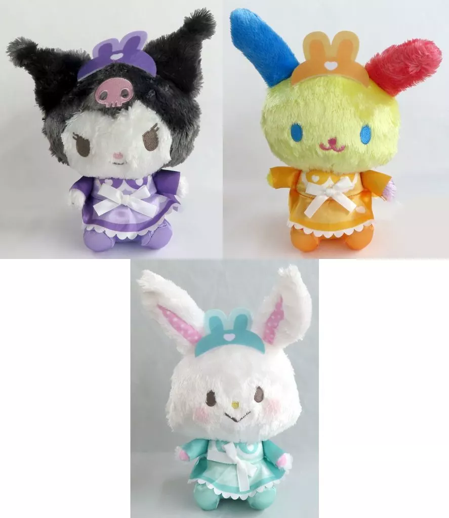 Plush toy 3-Type Set - Reed Mimi soup Nurses Plush toy 2 "Sanrio ...