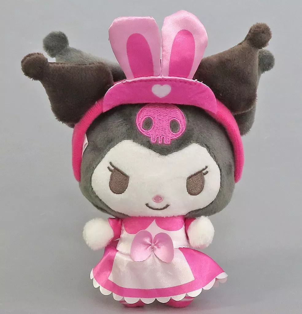 Plush toy Kurumi (B / Pink) Plush toy "Kurumi" with Nurse's band for ...