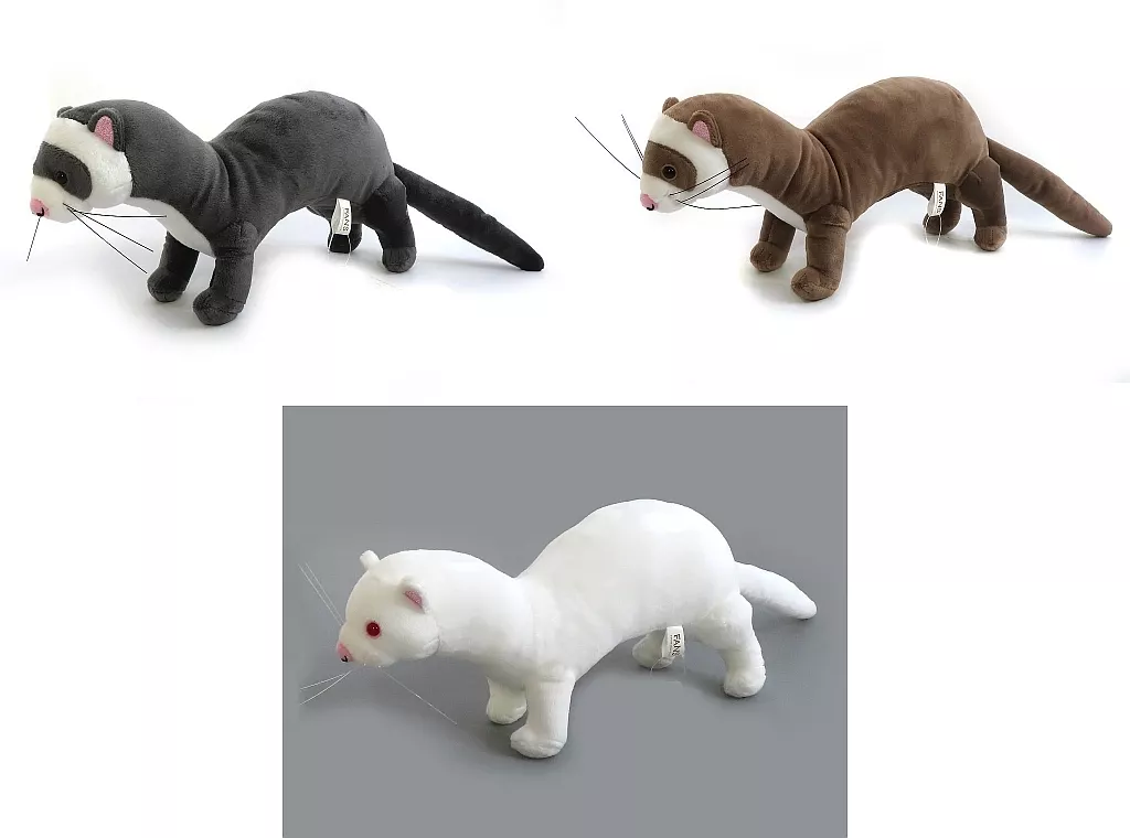 3-Type Set Ferret Plush toy BIG "FANS" | Toy Hobby | Suruga-ya.com