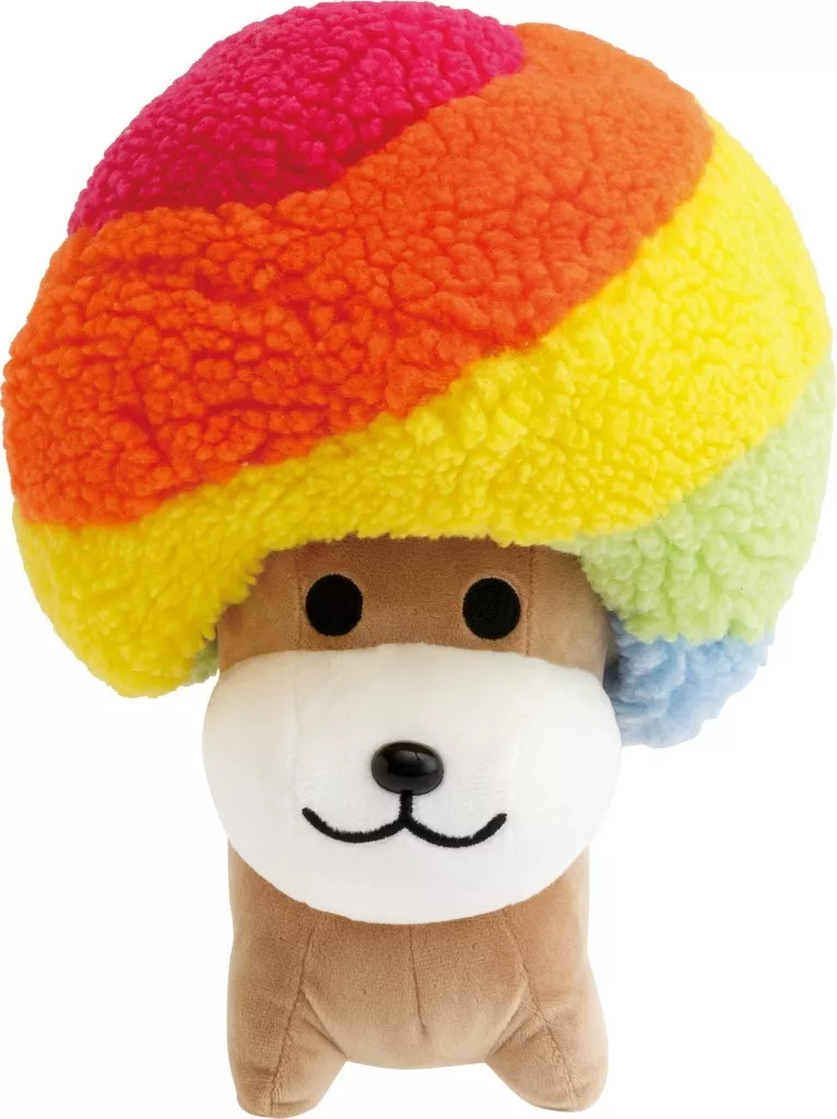 Afro Inu Gyuut and Plush toy "San X Character Connectors" | Toy Hobby ...