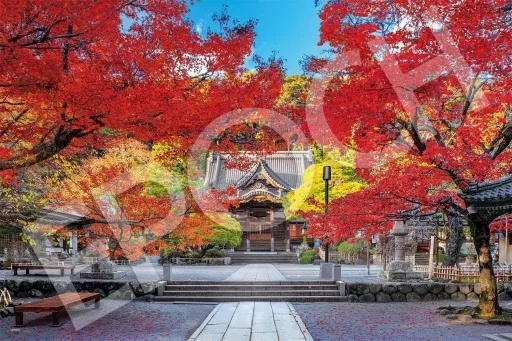 Puzzle The Beautiful Autumn at Shuzen-ji Temple : Shizuoka's "Japanese ...