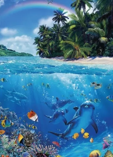 Puzzle Another Blue World "Christian Reese Lassen" Jigsaw Puzzle 500 ...