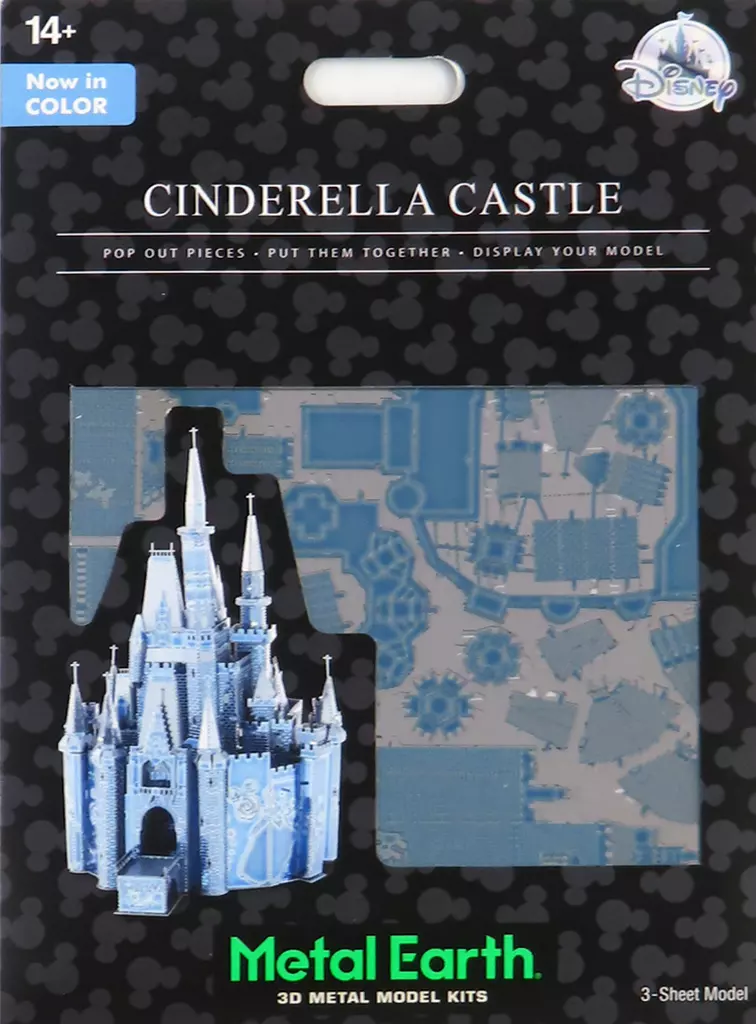Motorcycle Model Kit Metal Earth Neuschwanstein Castle 3D Metal Model ...
