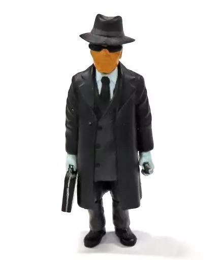 Food toy trading figure [Secret] Man in Black Suit "Star Trek Chocolate ...