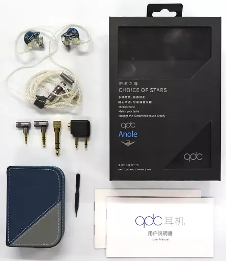 Headphone QDC Wired Earphone Anole V3 [V3II-S] | Electric appliances | Suruga-ya.com