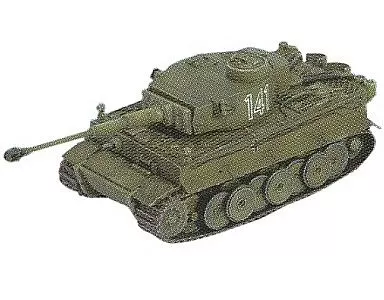 1/144 Tiger I, Very Early Type, 501 Heavy Tank Battalion, #141 「, Micro ...