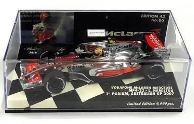 Minicar 1/43 VODAFONE MCLAREN MERCEDES MP4-21 AUSTRALIAN GP 2007 Mobil ...