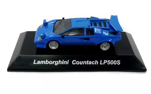 Minicar 1/64 Lamborghini Countach LP500S LIGHT OPEN Ver. (blue ...