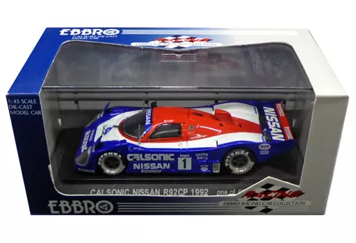 ミニカー 1/43 NISSAN CALSONIC R92 CP BRIDGESTONE #1(ホワイト×ブルー×レッド) 「RACING CAR COLLECTION」 [43530 ...