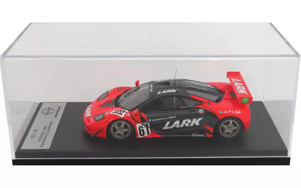 Minicar 1 / 43F1 GTR Team Lark McLaren Chassis #014R JGTC 1996 Champion ...