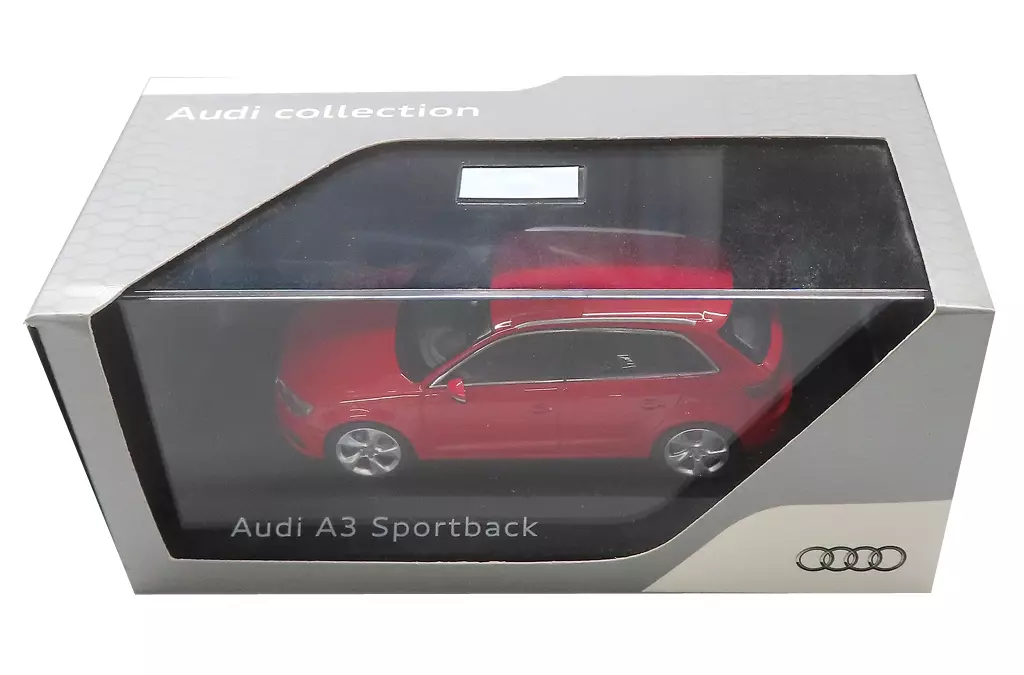 1/43 Audi A3 Sportback (Misano Red) "Audi collection" [5011303023 ...