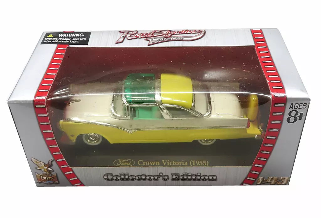 1/43 Crown Victoria (Yellow x White) "Road Signature Collection" [94243 ...