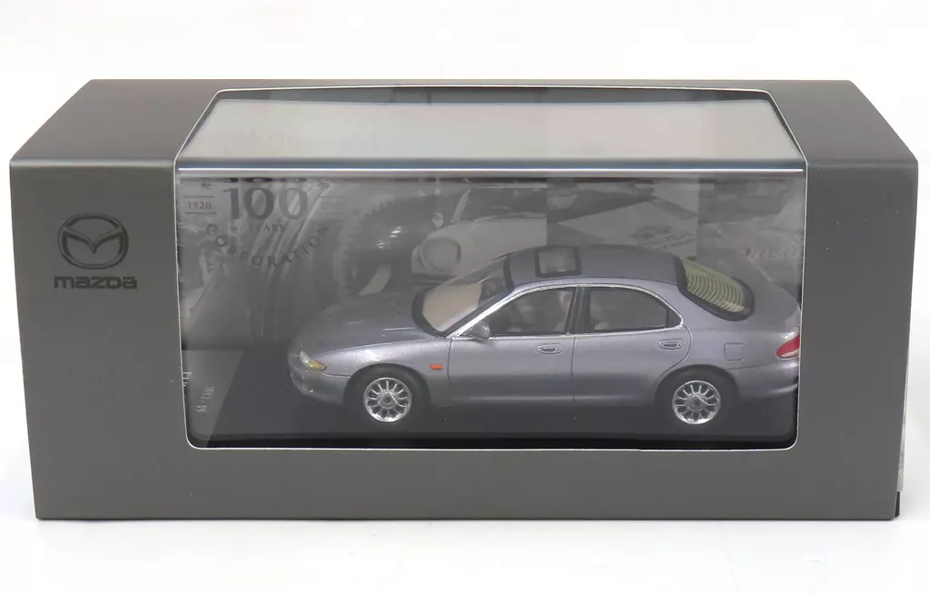 1/43 MAZDA EUNOS 500 (Silver) "MAZDA COLLECTION" 100th anniversary ...