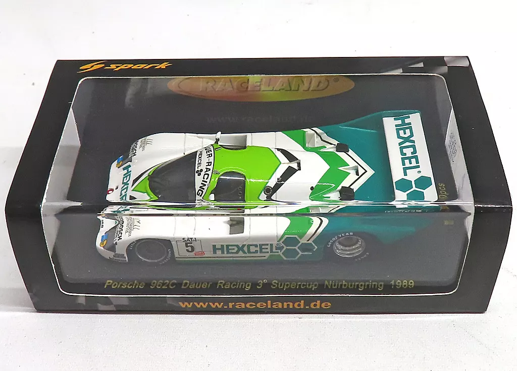 ミニカー 1/43 Porsche 962C Dauer Racing Supercup 1989 #5(グリーン×ホワイト ...