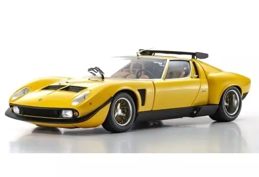 1/18 Lambo Lugini Miura SVR (yellow / black) [KS08319GY] | Toy Hobby ...