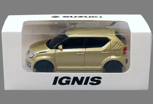 Minicar Suzuki Ignis (Gold) pull-back car dealer distribution | Toy ...