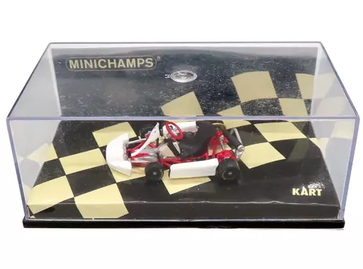 Minicar 1/43 Go Kart (White x Red) [430090000] | Toy Hobby | Suruga-ya.com
