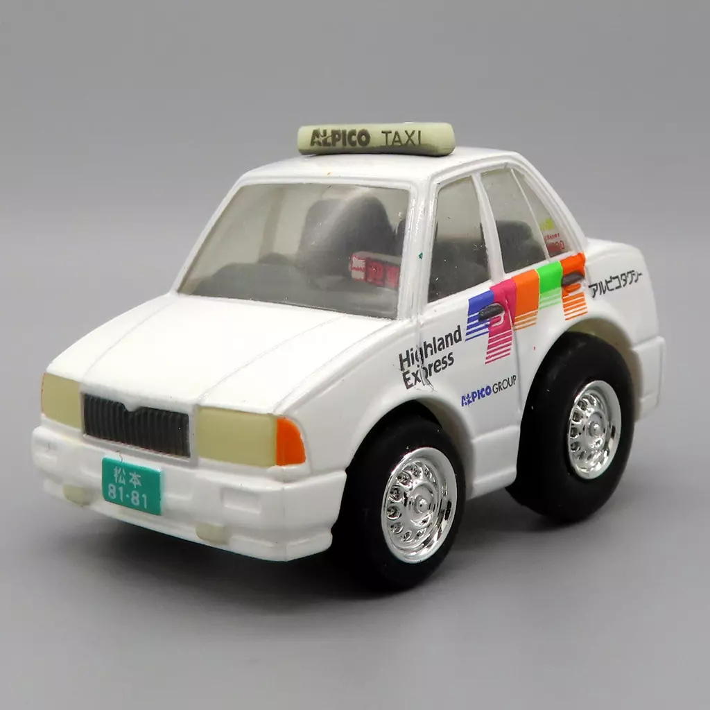 Minicar CHORO QHG ALPICO Taxi Chuo Co., Ltd. / ALPICO Taxi Matumoto Co., Ltd. (White) "CHORO QHG ...