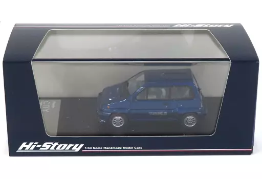 Minicar [Damaged Goods] 1/43 Honda CITY TURBO II 1983 (Tonic Blue ...