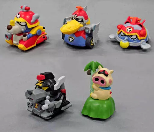 Minicar [Damaged Items] 5-type set "Yatterman Theater's New Yata Mecha ...