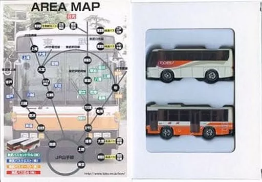 [Damaged Goods] Tobu Bus (2-unit set) "Tomica Japan National Bus Tour ...