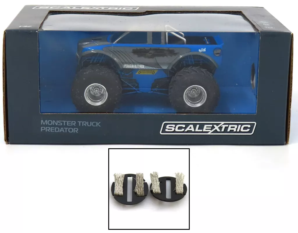 Slot car 1/32 MONSTER TRUCK PREDATOR (Blue x Gray) Slot Car [C3835 ...