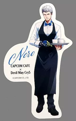 Sticker sticker Nero "Devil May Cry 5 Special Edition ×CAPCOM CAFE Die ...