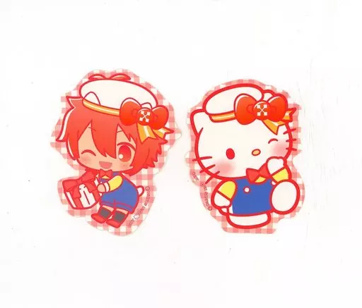 Sticker sticker Nanase Riku x Hello Kitty "Idolish Seven x Sanrio ...